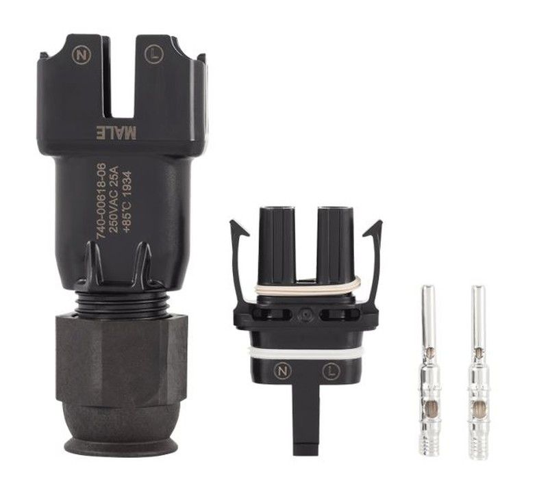 Conector IQ Cable Enphase Q-CONN-R-10M macho monofásico tipo producto ...